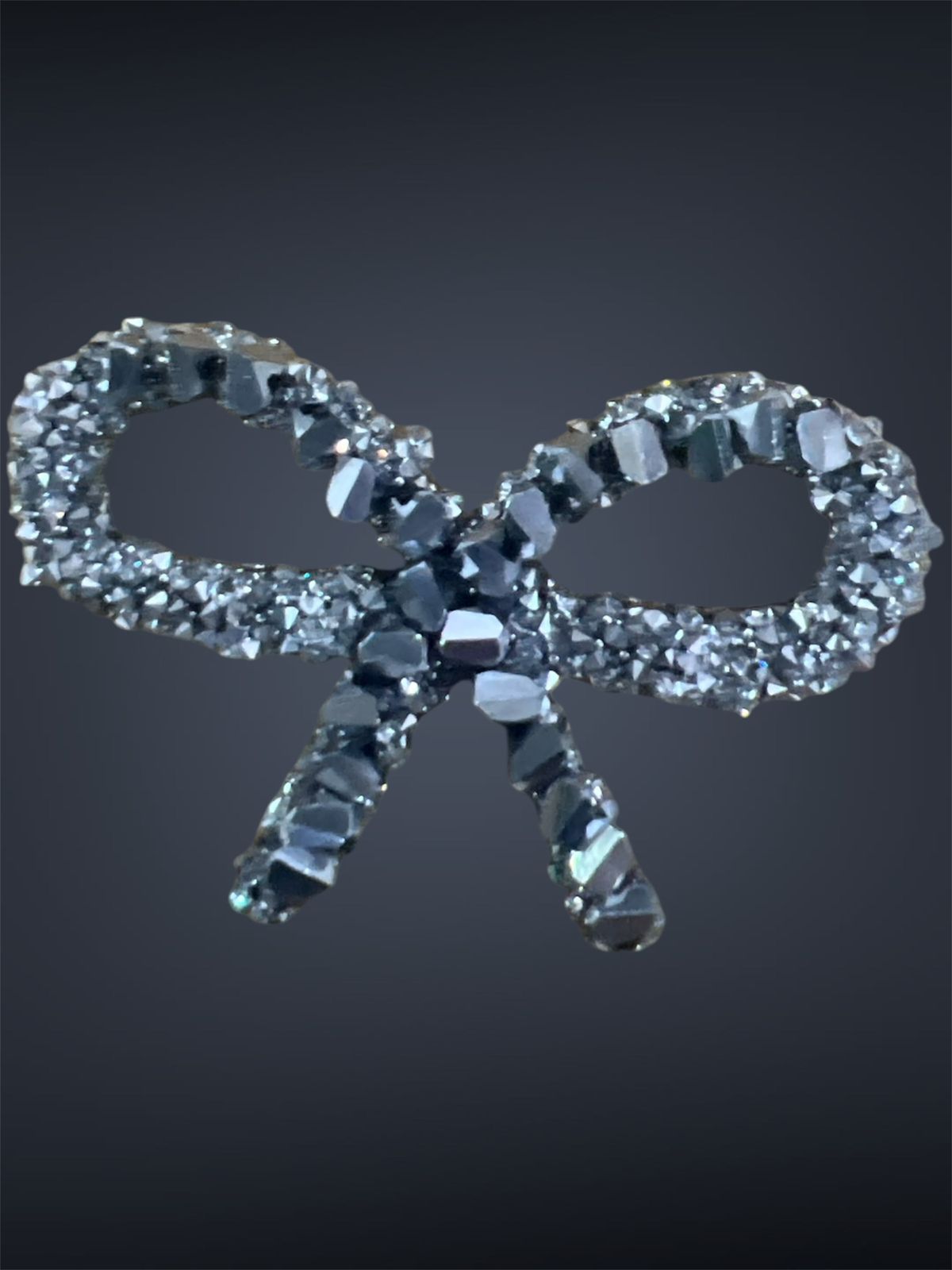 Silver Elegance Bow – Divine Dame